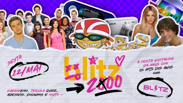 BLITZ 2000 • Uma Festa Nostalgica na Haus! | Pop, Funk, Emo e Anos 2000 ...
