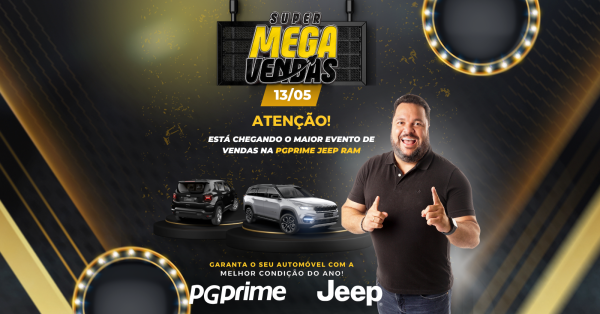 SUPER MEGAVENDAS PG PRIME JEEP RAM em Natal - Sympla