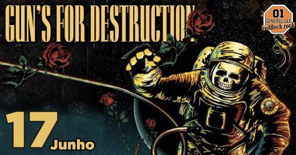 Gun's For Destruction - ESPECIAL GUNS N' ROSES em Florianópolis - Sympla
