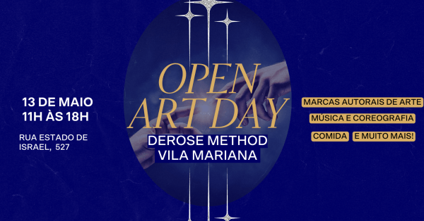 Open Art Day | DeRose Method Vila Mariana em São Paulo - Sympla