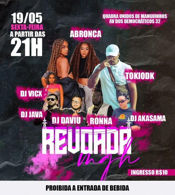 REVOADA MGH O RETORNO!! em Rio de Janeiro - Sympla