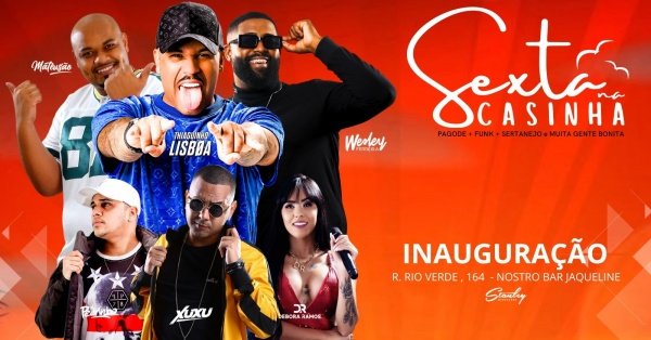 INAUGURAÇÃO - SEXTA na CASINHA | NOSTRO BAR JAQUELINE em Belo Horizonte ...