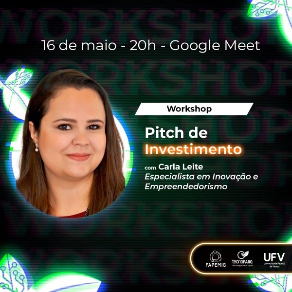 Workshop: Pitch para Investimento em Viçosa - Sympla