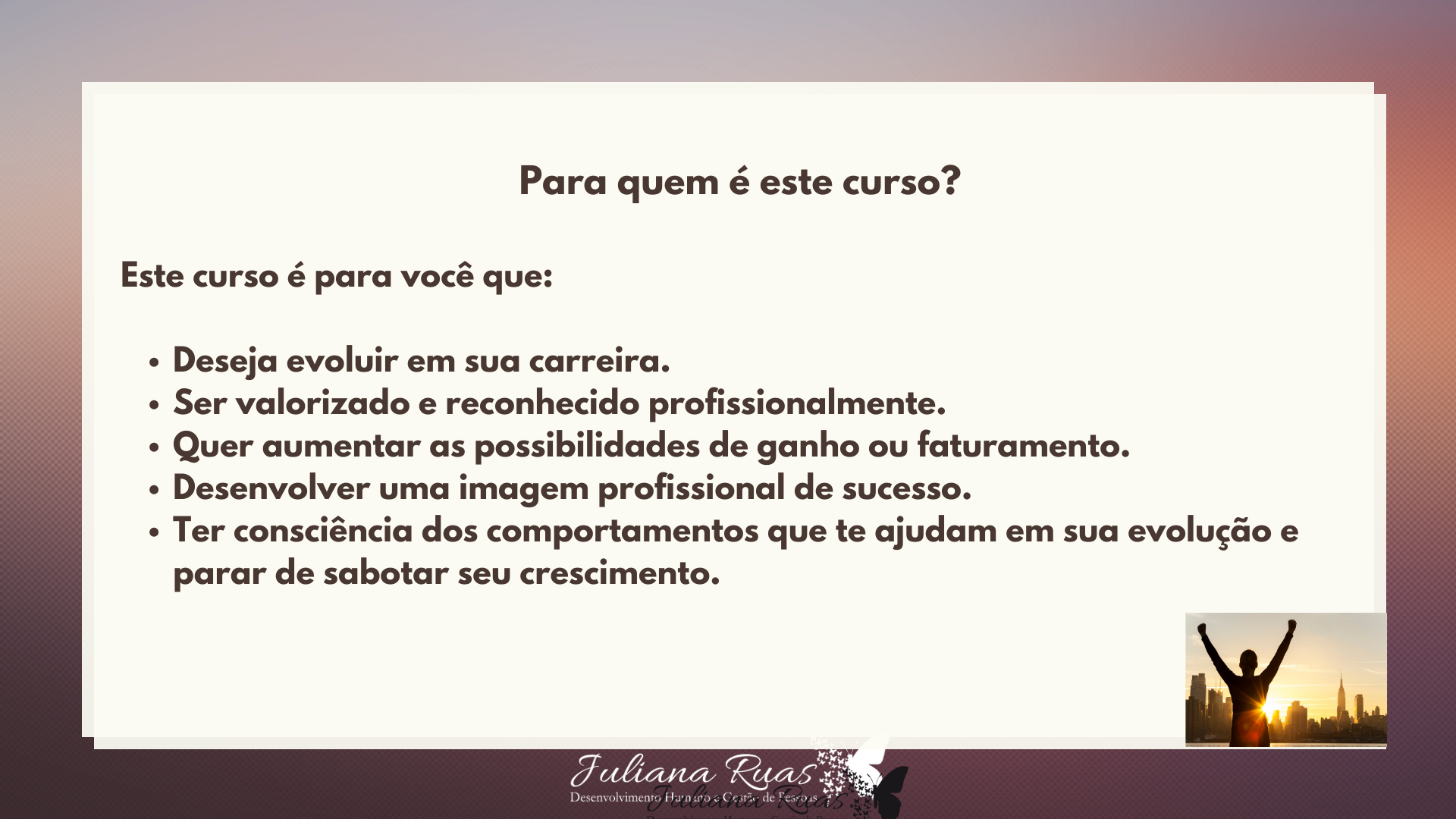 Seja dono da sua carreira - 2023 - online - Sympla