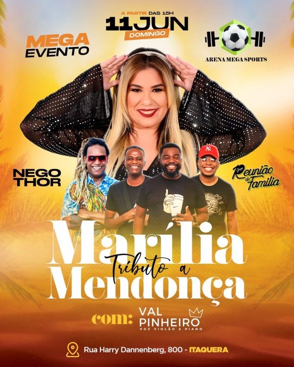 Tributo à Marília Mendonça (Val Pinheiro) em São Paulo - Sympla