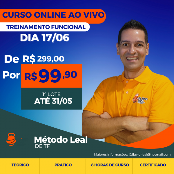 Método Leal de Treinamento Funcional - online - Sympla