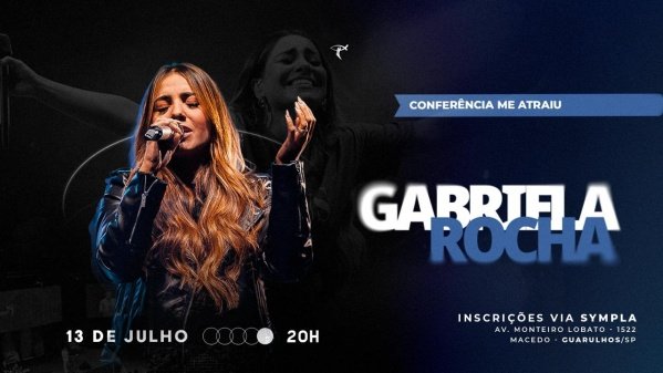 Gabriela Rocha ConferÊncia Me Atraiu Nasci Pra Deus Em Guarulhos