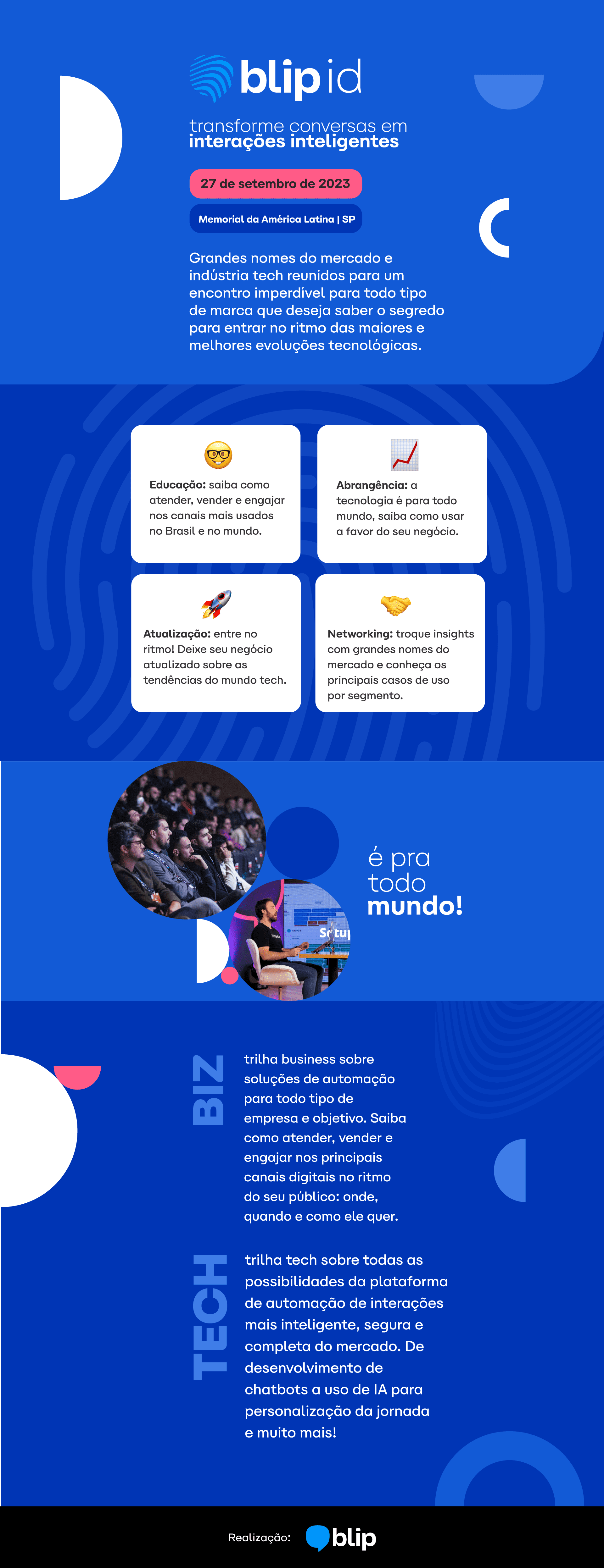 Blip id em São Paulo - 2023 - Sympla