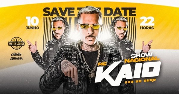 MC KAIO AFFTER LOUNGE em Itajaí - Sympla