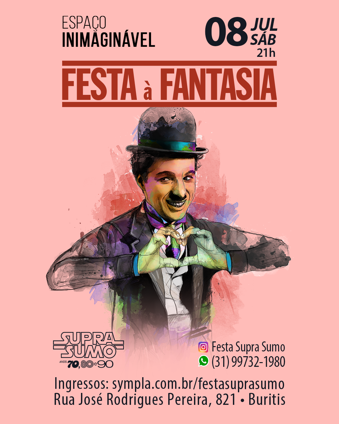 FESTA À FANTASIA SUPRA SUMO ESPECIAL 15 ANOS ::: Espaço Inimaginável em ...