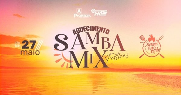 AQUECIMENTO SAMBA MIX em Sete Lagoas - Sympla
