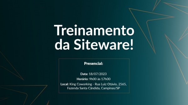 Treinamento Siteware Stratws One em Campinas - 2023 - Sympla