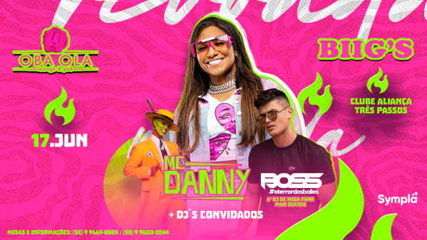 Show com Mc Danny em Três Passos - Sympla