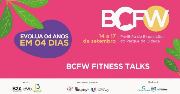 BCFW FITNESS TALKS em Brasília - Sympla