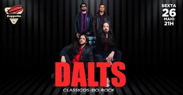 DALTS - CLÁSSICOS DO ROCK em Divinópolis - Sympla
