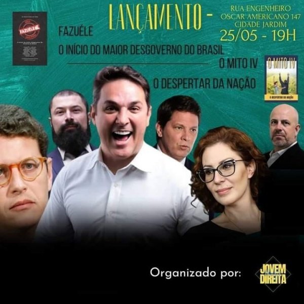 Lançamento "Fazueli" e "Mito IV" em São Paulo - Sympla