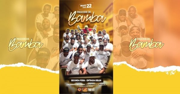 RODA DE SAMBA PAGODE DE BAMBA em Salvador - Sympla