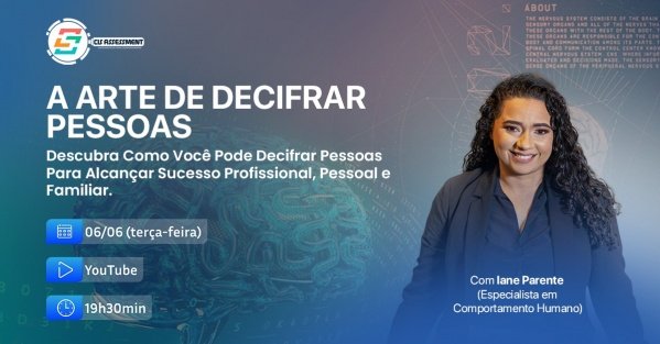 A arte de Decifrar Pessoas - online - Sympla