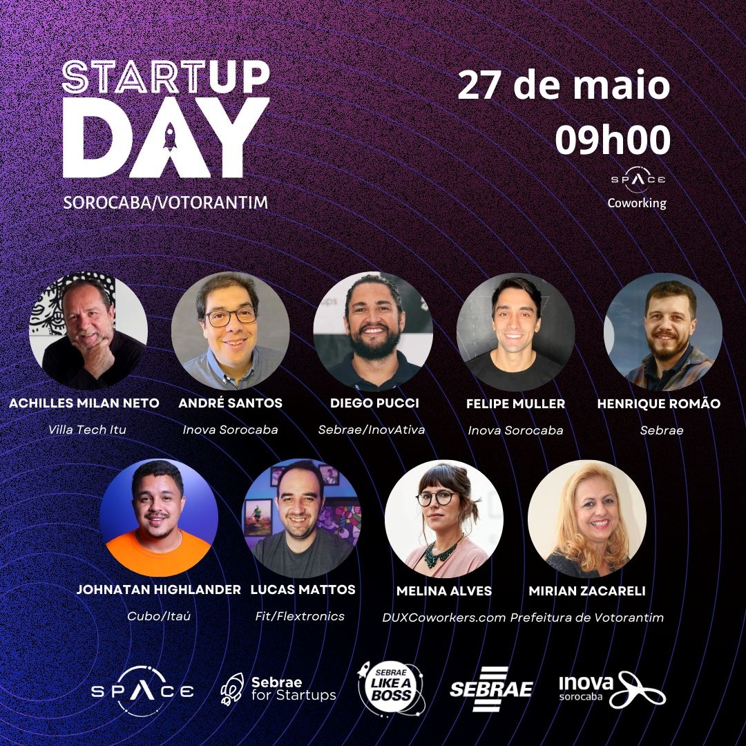 STARTUP DAY 2023 - Sorocaba e Votorantim/SP em Sorocaba - Sympla