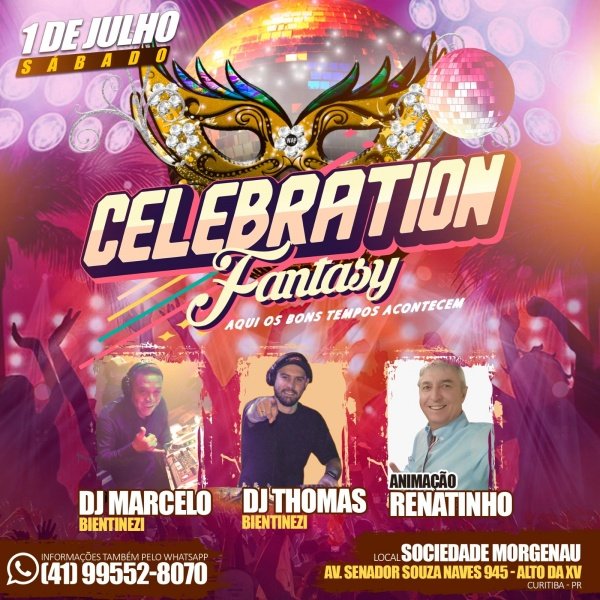 Celebration - The FLASH is BACK (80's) em Curitiba - Sympla
