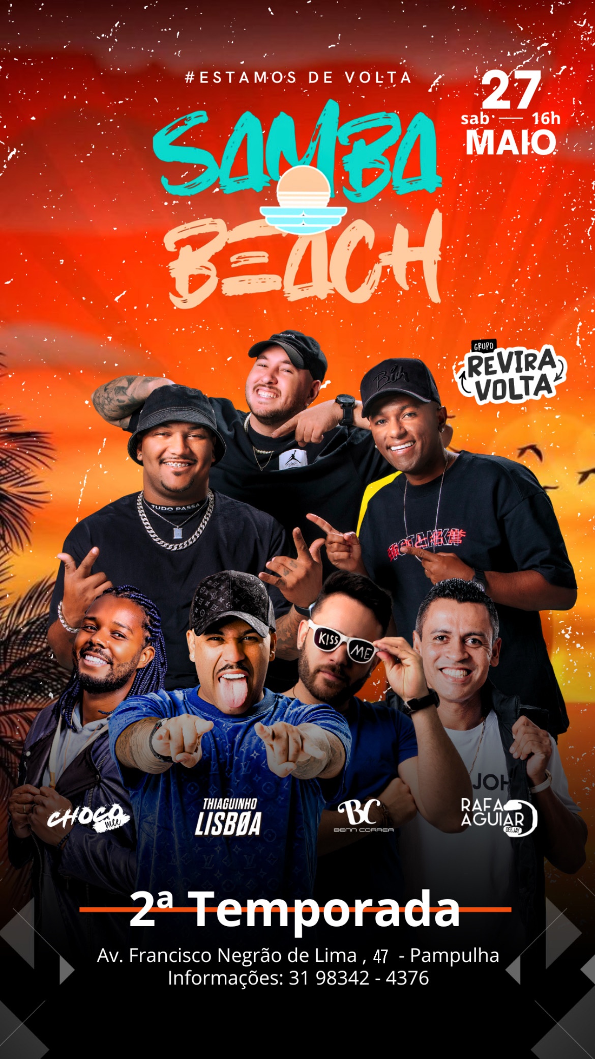 Samba Beach Pampulha em Belo Horizonte - Sympla