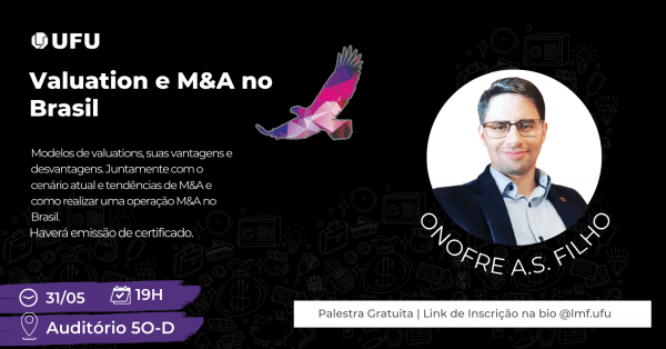 Valuation e M&A no Brasil em Uberlândia - Sympla