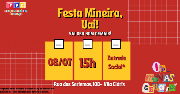 Festa Mineira, Uai! em Belo Horizonte - Sympla
