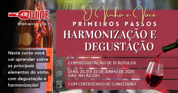 Curso De Degustação E Harmonização De Vinho Principais Uvas Serviço