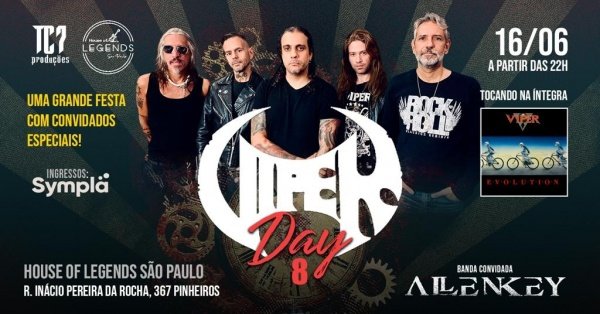 VIPER DAY - oitava edição da festa anual do VIPER em São Paulo - Sympla