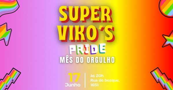 SUPER VIKO'S PRIDE em São Paulo - Sympla