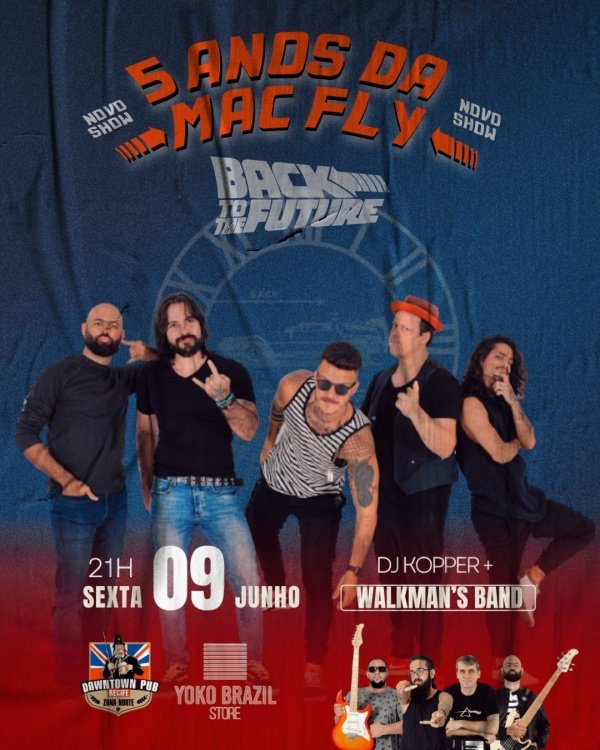 5 Anos da MacFly - Show inédito! em Recife - Sympla