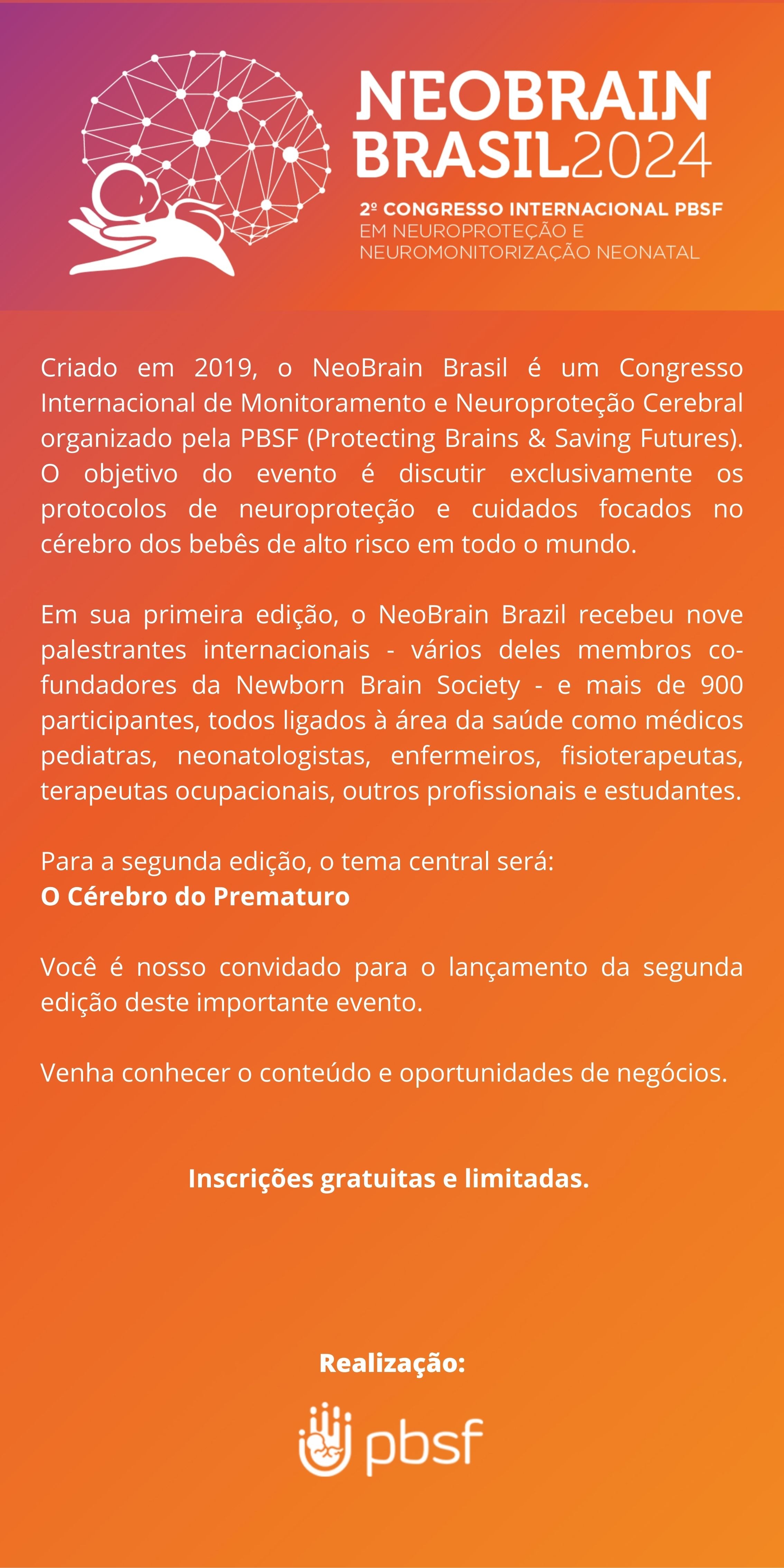 Avant Premiere NeoBrain Brasil 2024 em São Paulo - Sympla