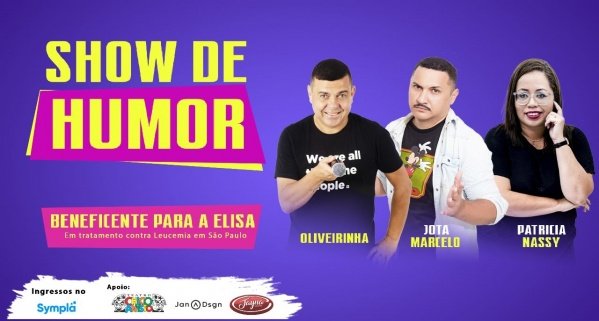 SHOW DE HUMOR BENEFICENTE em FORTALEZA em Fortaleza - Sympla