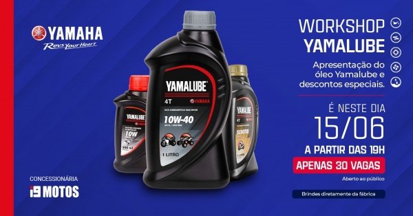 i9 Motos Yamaha / Workshop YAMALUBE em Taubaté - Sympla