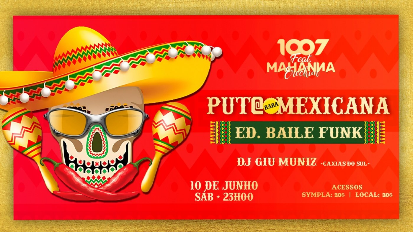 1007 feat MAHANNA ERE | PUT@ RARA MEXICANA | BAILE FUNK | GIU MUNIZ em ...