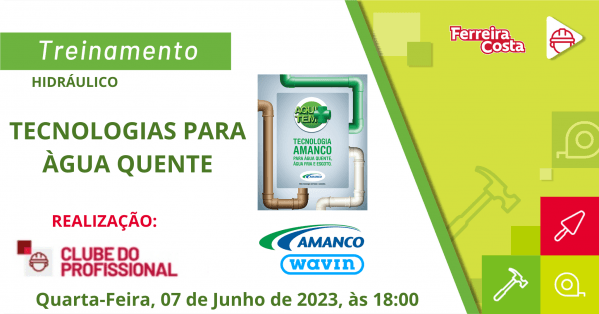 AMANCO - TECNOLOGIAS PARA ÀGUA QUENTE em Recife - Sympla