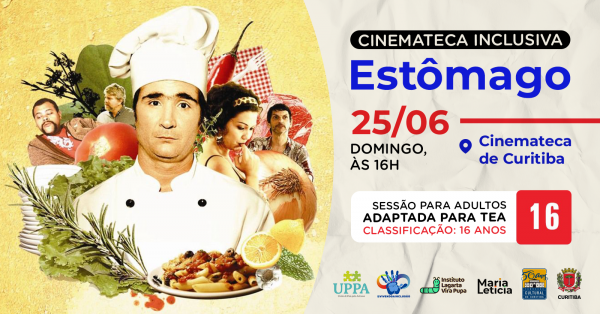 Cinemateca Inclusiva | Sessão adaptada p/ adultos TEA - Estômago - 25/ ...