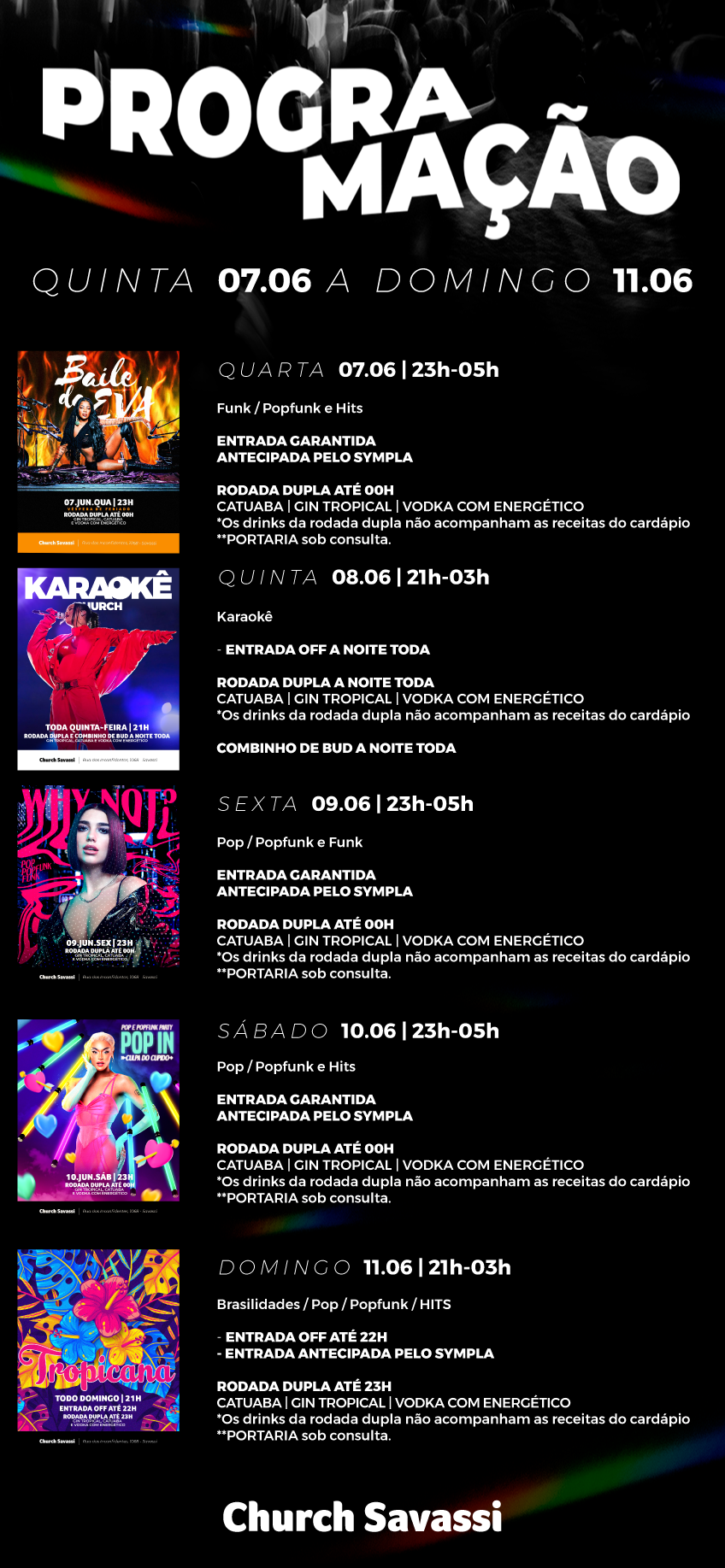 Unidade Savassi quarta 07/06 a domingo 11/06 em Belo Horizonte - Sympla