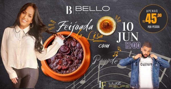 Feijoada da Lisa no Bello Bar Moóca em São Paulo - Sympla