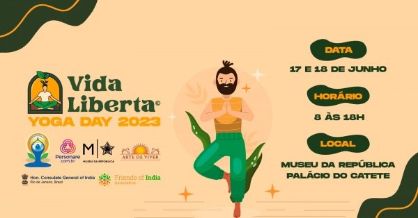 Yoga Day 2023 - Vida Liberta em Rio de Janeiro - Sympla