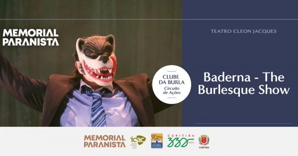 BADERNA - THE BURLESQUE SHOW (18 ANOS) em Curitiba - Sympla