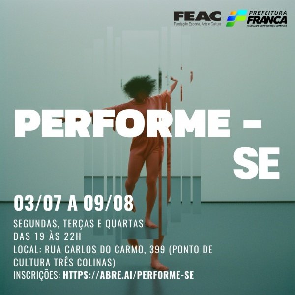 Performe-se em Franca - Sympla