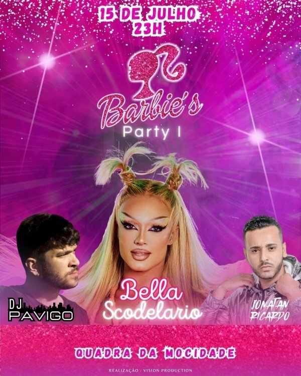 Barbie's Party I em Três Rios - Sympla