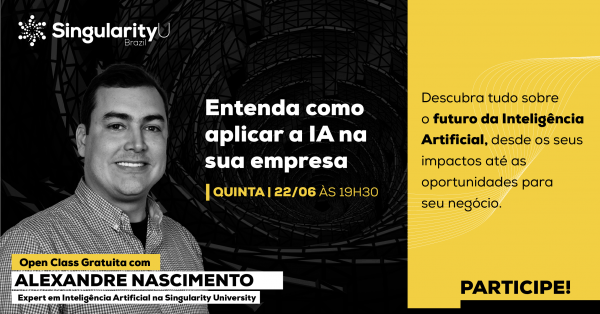 OPEN CLASS | Inteligência Artificial com Alexandre Nascimento - online ...