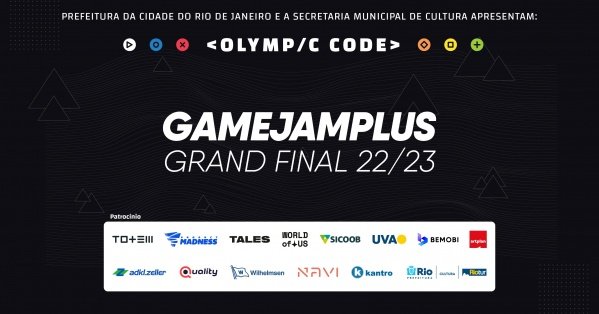 OLYMPIC CODE: GameJamPlus: Grand Final 22/23 em Rio de Janeiro - Sympla
