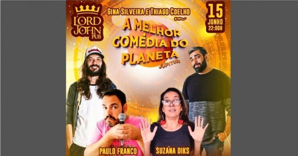 A Melhor Comédia do Planeta Júpiter em Rio de Janeiro - Sympla
