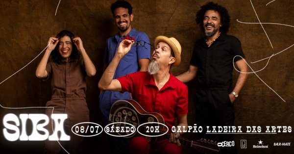 Siba no Rio de Janeiro! em Rio de Janeiro - Sympla
