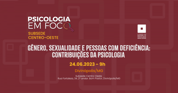 Psicologia Em Foco Gênero Sexualidade E Pessoas Com Deficiência 5926
