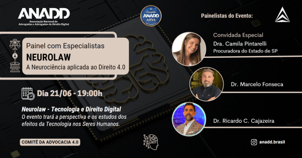 NEUROLAW: A Neurociência aplicada ao Direito 4.0 - online - Sympla