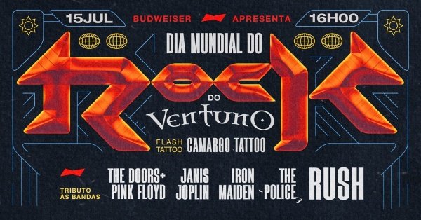 Dia Mundial do Rock no Ventuno Pub em Urussanga - Sympla